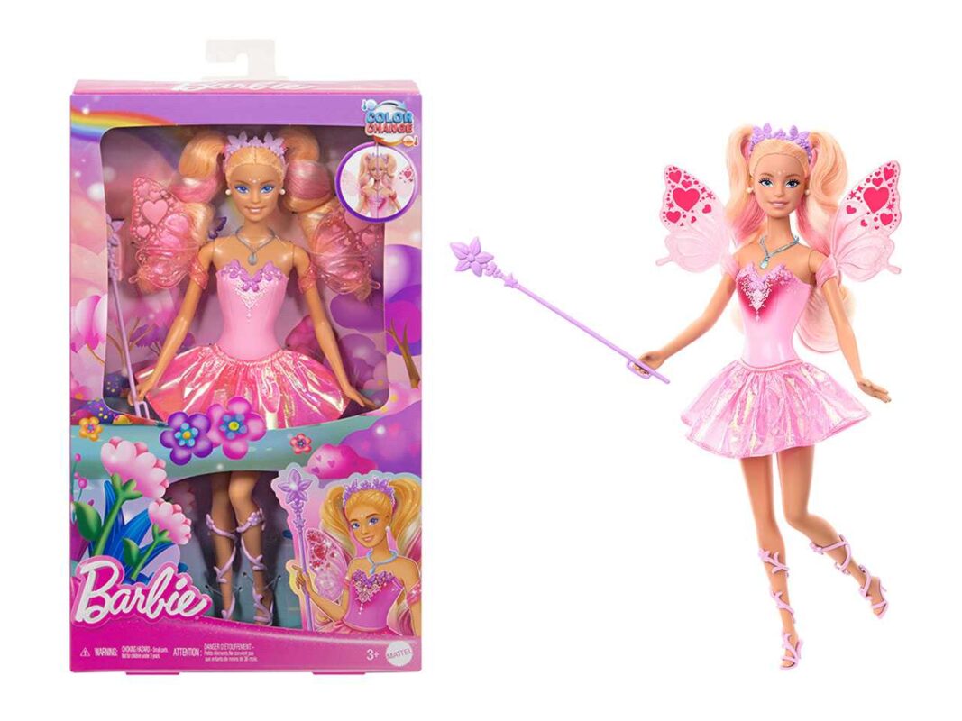Poupée Barbie Fée Couleurs Magiques - Mytoys